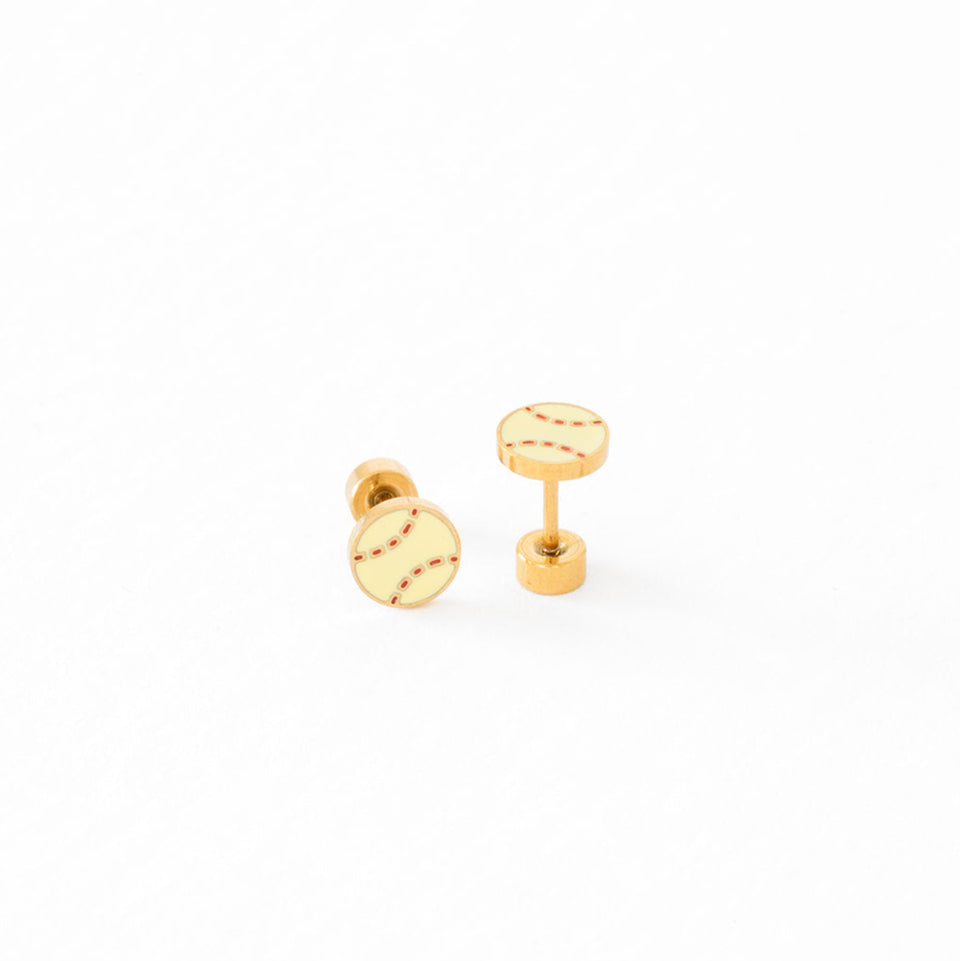 Pip Pop: The Best Hypoallergenic Flat Back Stud Earrings for girls ...